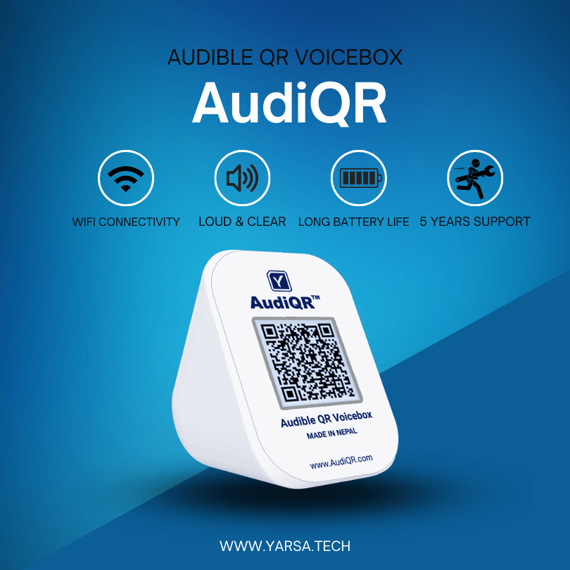 Introducing AudiQR - QR Payment Soundbox - Made In Nepal